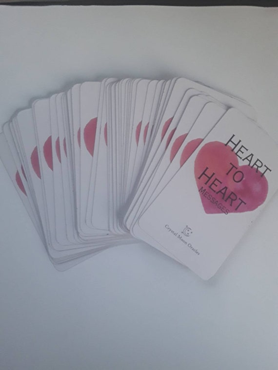Heart to Heart Messages Oracle Cards - Etsy