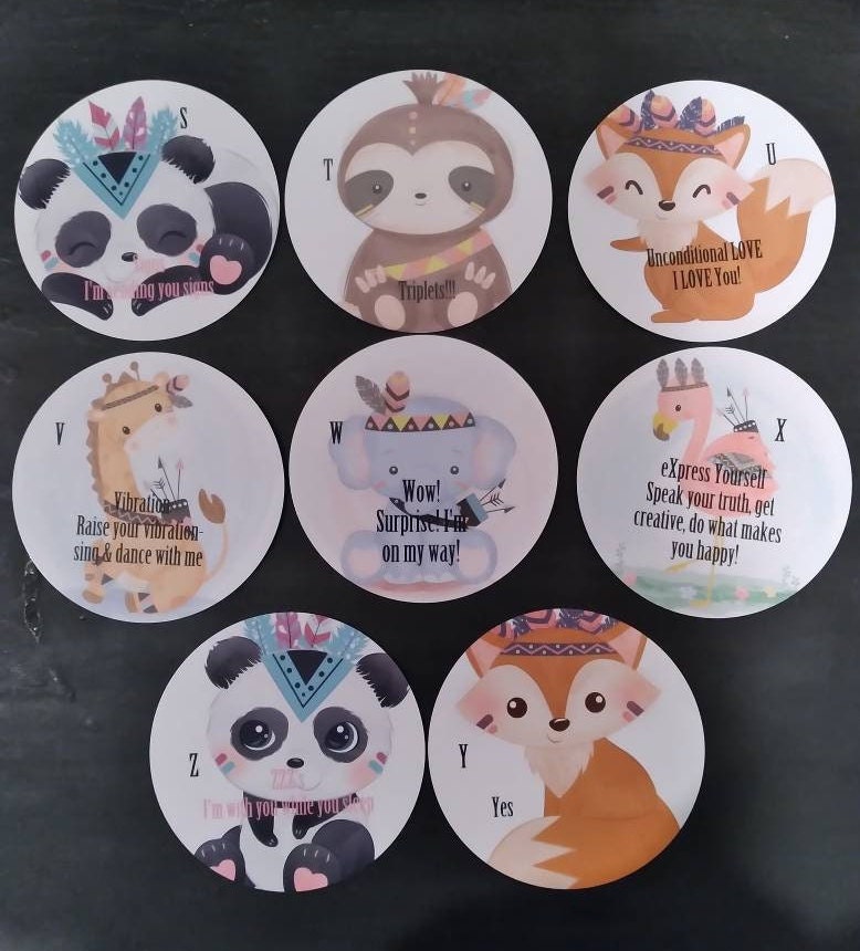 SPIRIT BABIES ABC'S Oracle Cards - Etsy