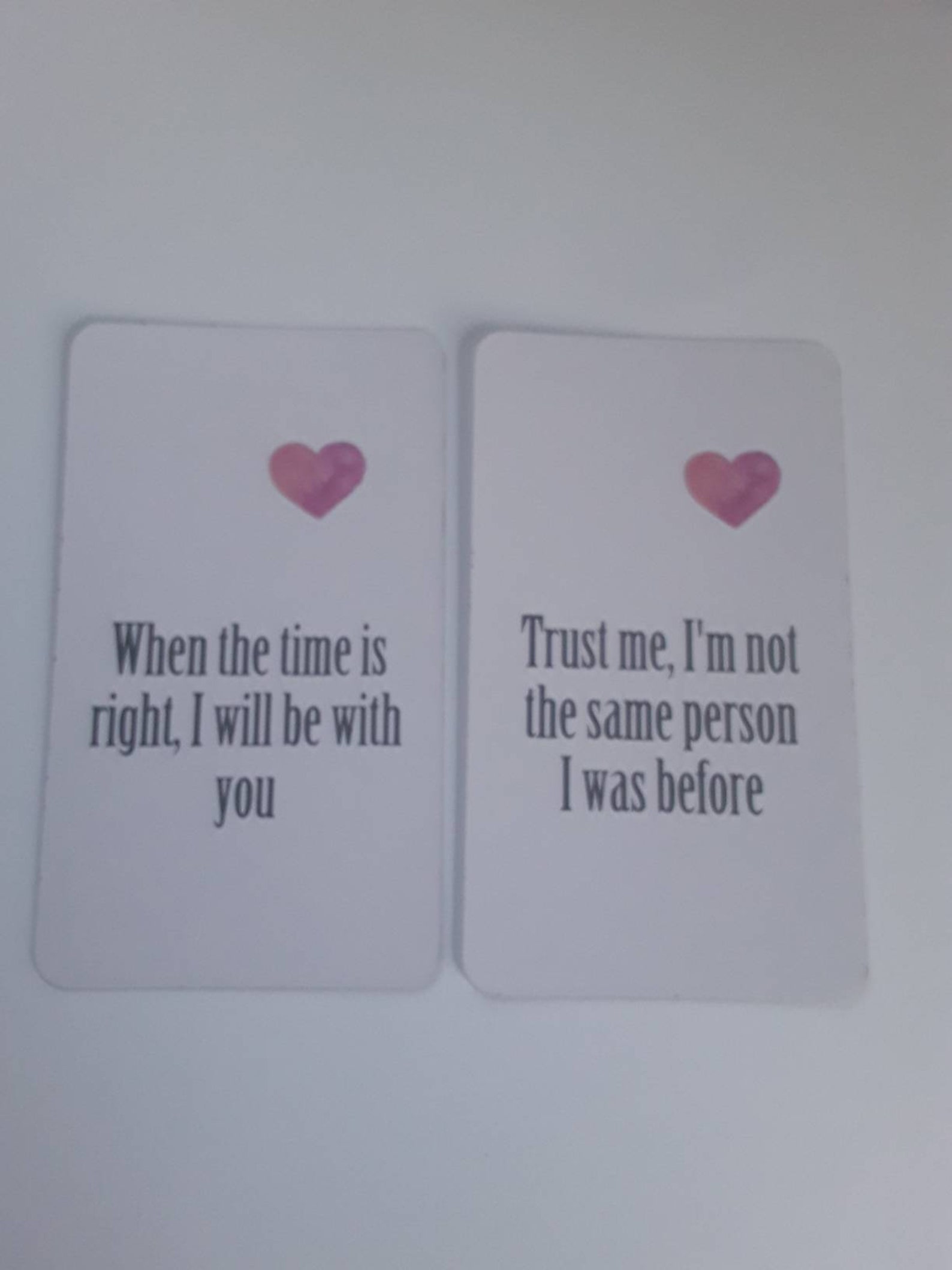 Heart to Heart Messages Oracle Cards | Etsy Canada