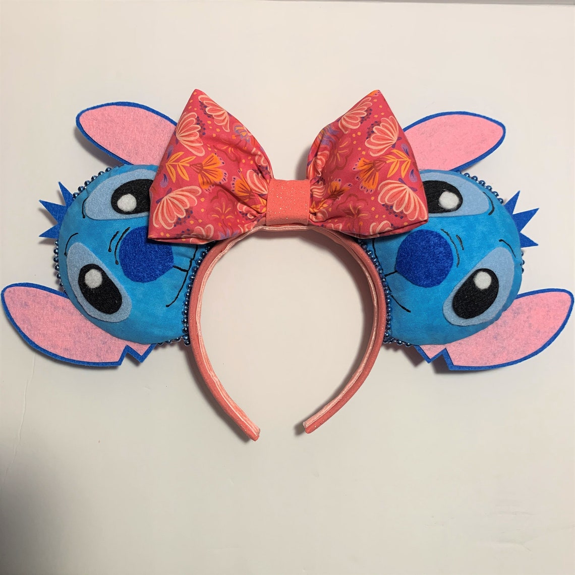 Stitch Mickey Ears. Lilo and Stitch Mickey Ears. Mickey Mouse | Etsy