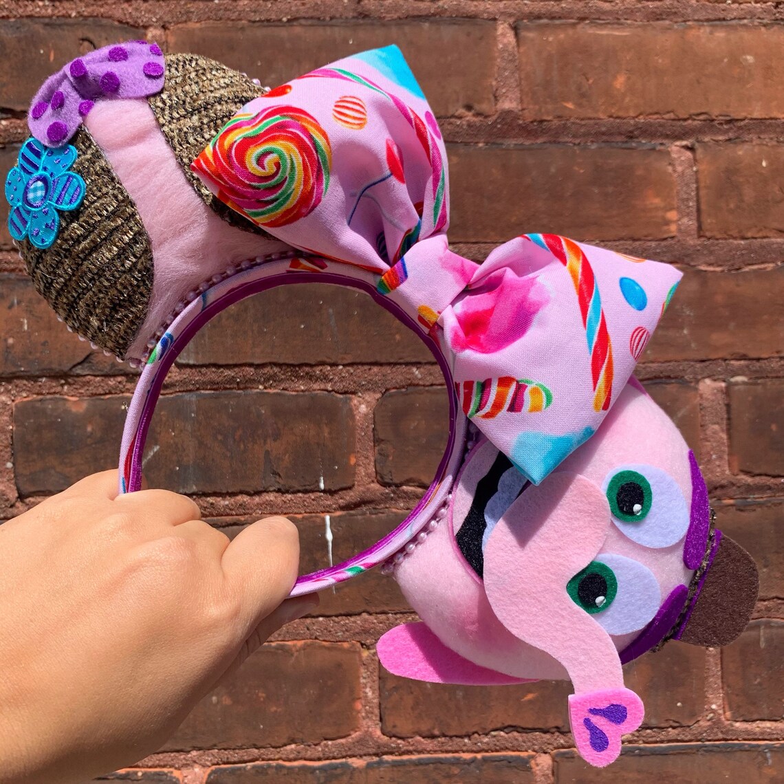 Bing Bong Mickey Ears. Inside Out Mickey Ears. Mickey Mouse - Etsy