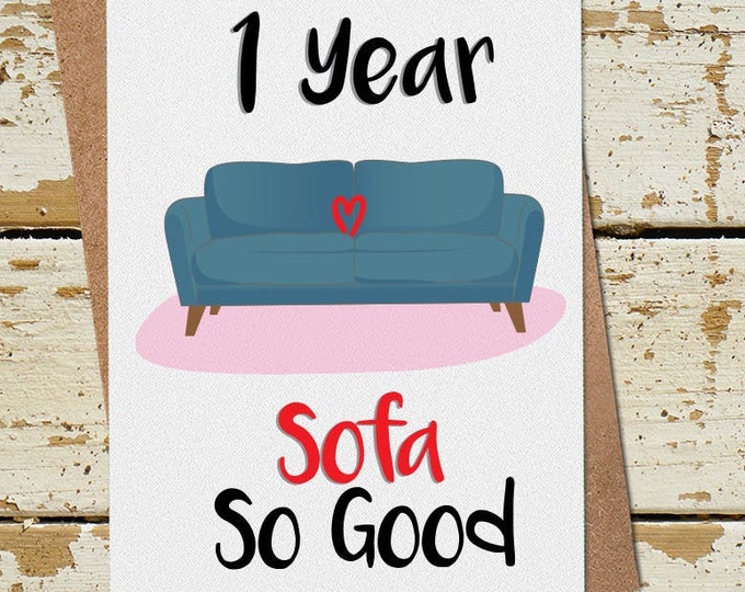 Loved You for 365 Days 1st Anniversary Card 365 Days Married - Etsy