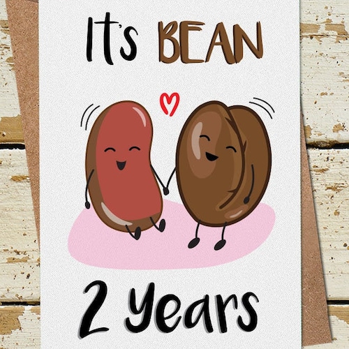 Funny 2 Year Anniversary Card 2nd Anniversary Card Funny - Etsy