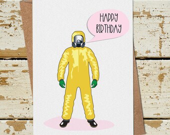 Social Distancing Happy Birthday Card Isolation Birthday Card | Etsy