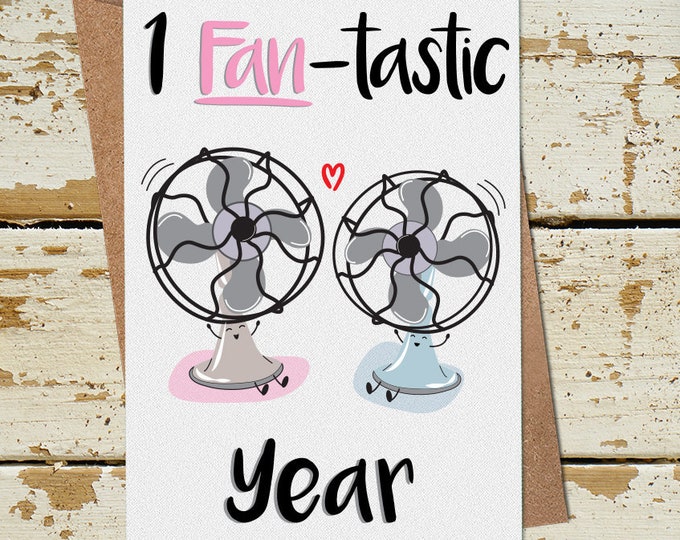 Funny 1st Anniversary Card Happy 365 Days Card First - Etsy