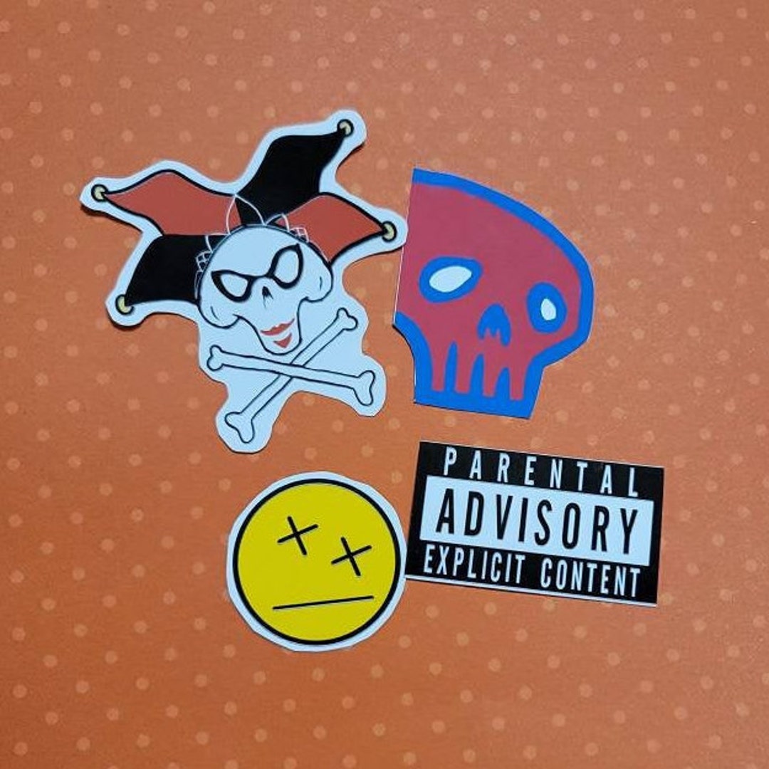 Harley Quinn Fun-gun Stickers - Etsy