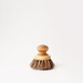 Wooden Bath Brush Puck | Detoxifying | Bath Brush | Body Brush | Shower ...