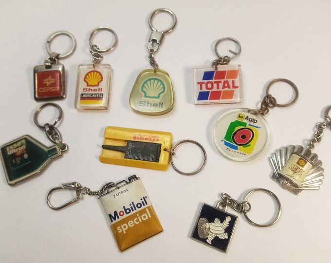 Vintage Motor Collection Keychain, Motor Keychain, Vintage Keychain ...