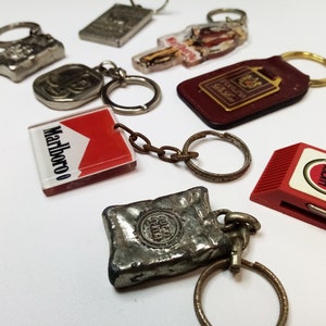 Tobacciana Vintage Collection Keychain, Tobacco Keychain, Vintage ...