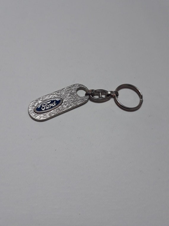 Vintage Ford Spain Keychain: Silvered Car Brand Colle… - Gem