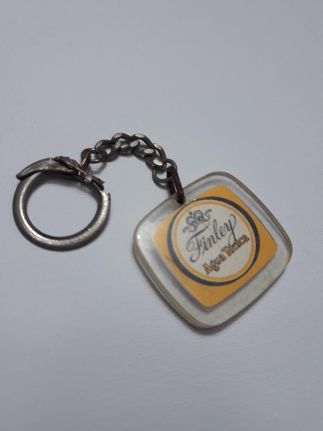 Vintage Finley Tonic Water Keychain: Collectible Drinks Keyring - Etsy