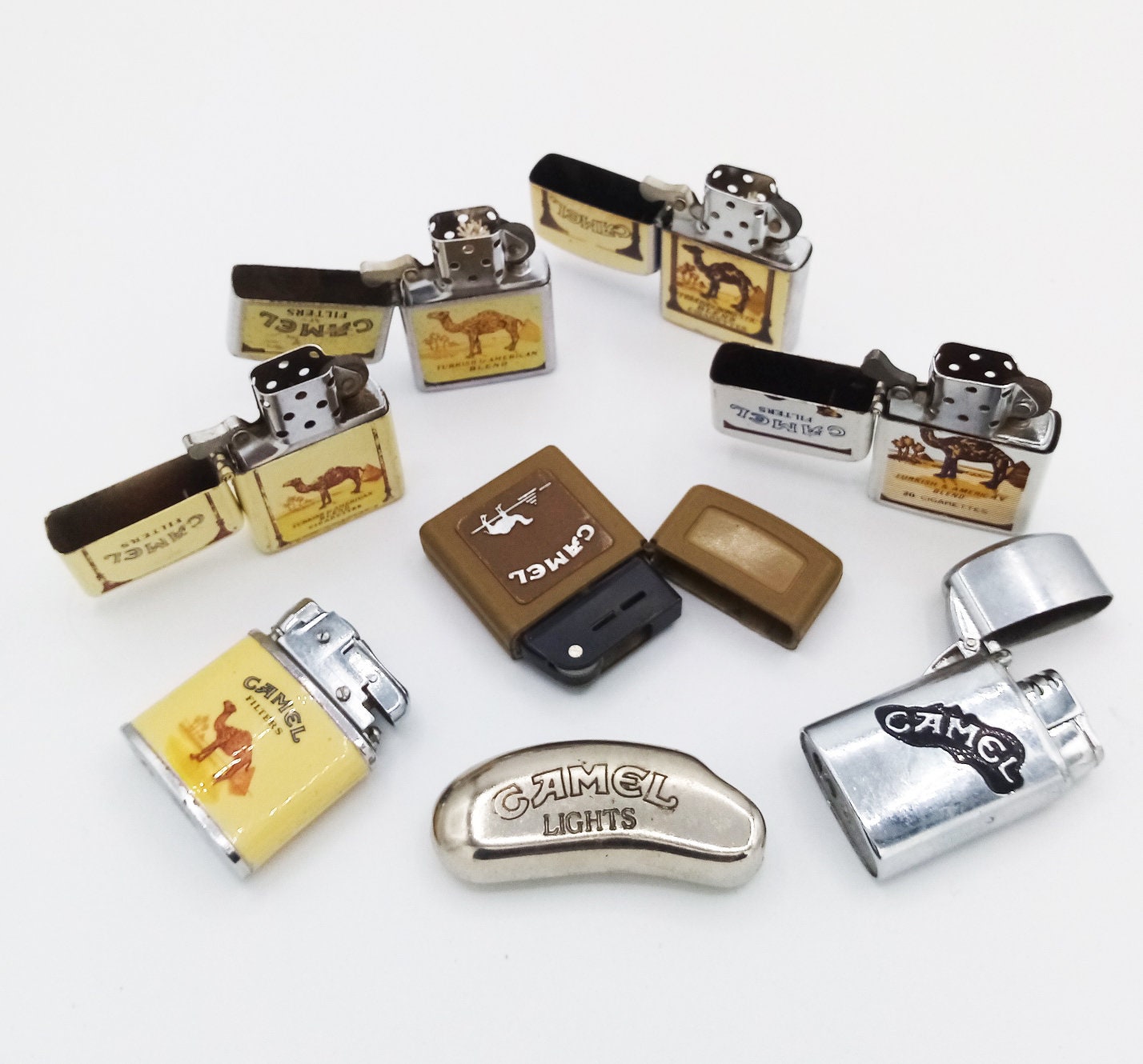 Camel Cigarettes Vintage Lighter Choice of One, Camel Lighter Vintage ...