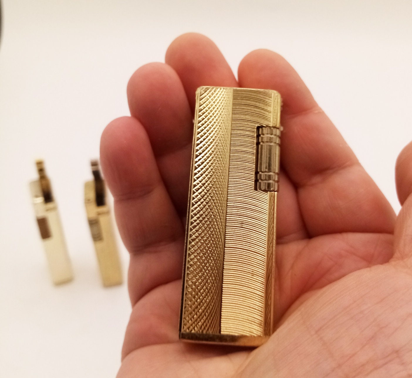 Classic Vintage Lighters Choice of One, Lift Lighter Vintage, Golden ...