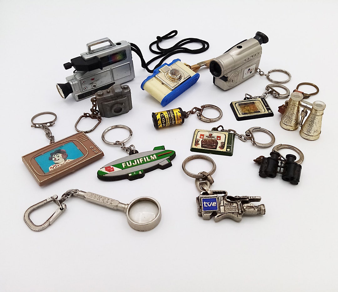 From 1960s Photography TV Collection Keychain Choice of One, Keyring ...