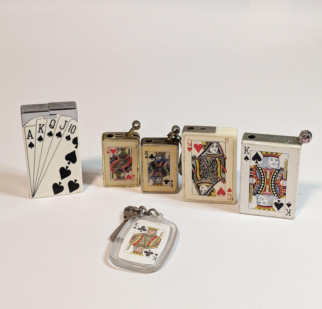 Choice of One Cards Vintage Lighter, Poker Lighter, Cards Lighter ...