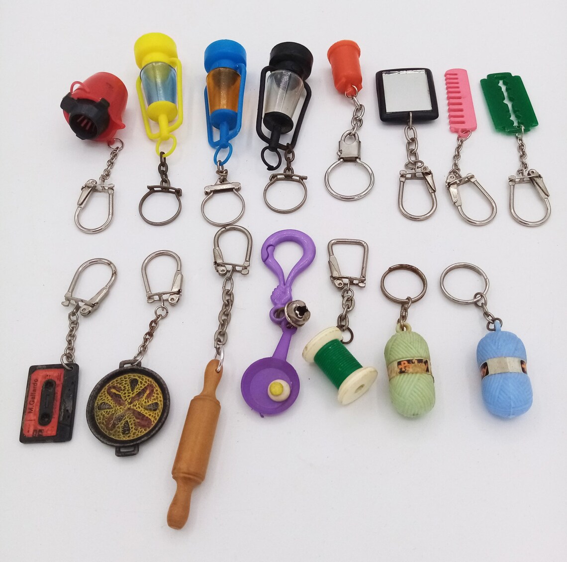 1960s Figurine Keychain: Vintage Collectible Keyring - Etsy