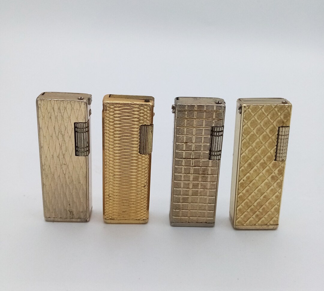 Classic Vintage Lighters Choice of One, Lift Lighter Vintage, Golden ...