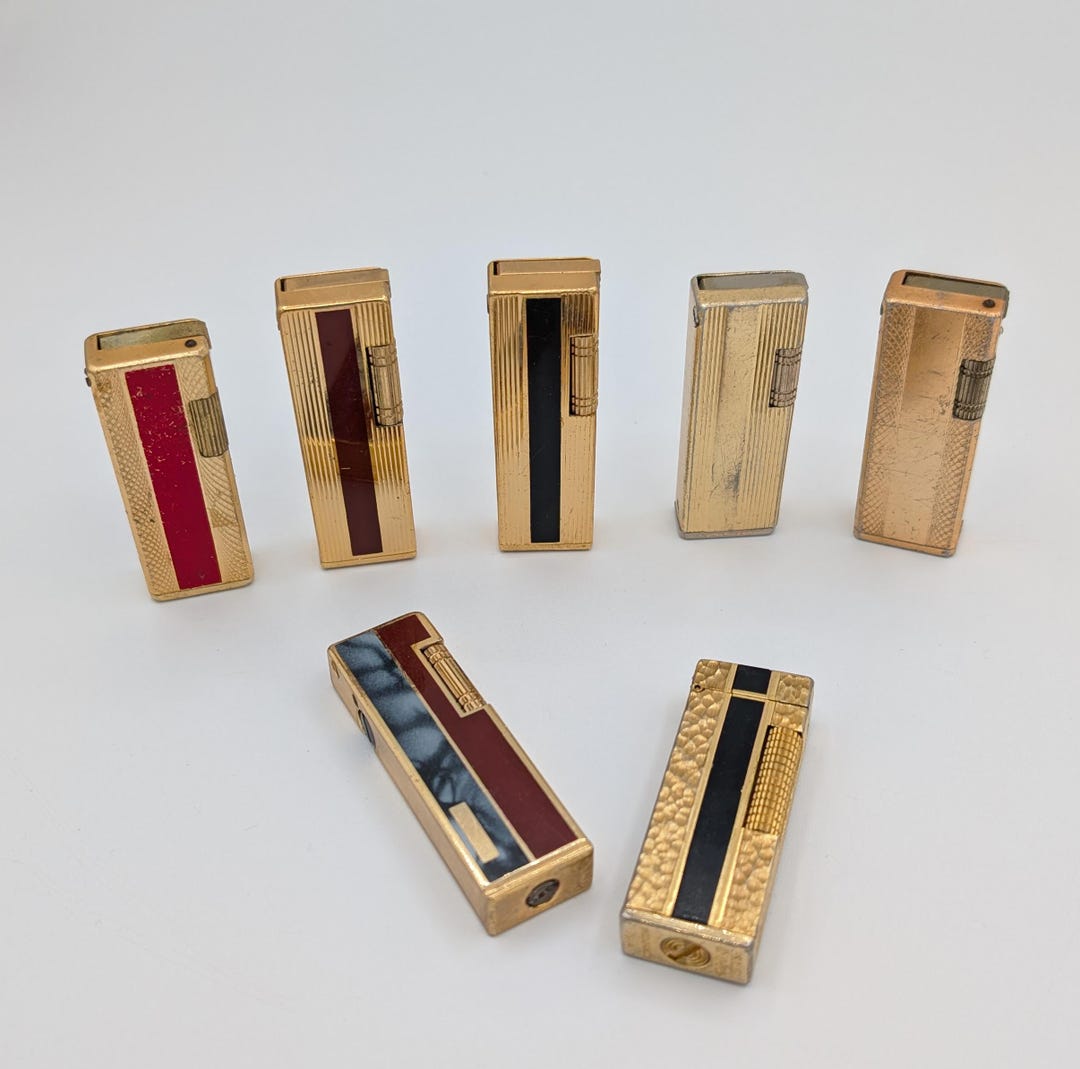 Classic Vintage Lighters Choice of One, Lift Lighter Vintage, Golden ...