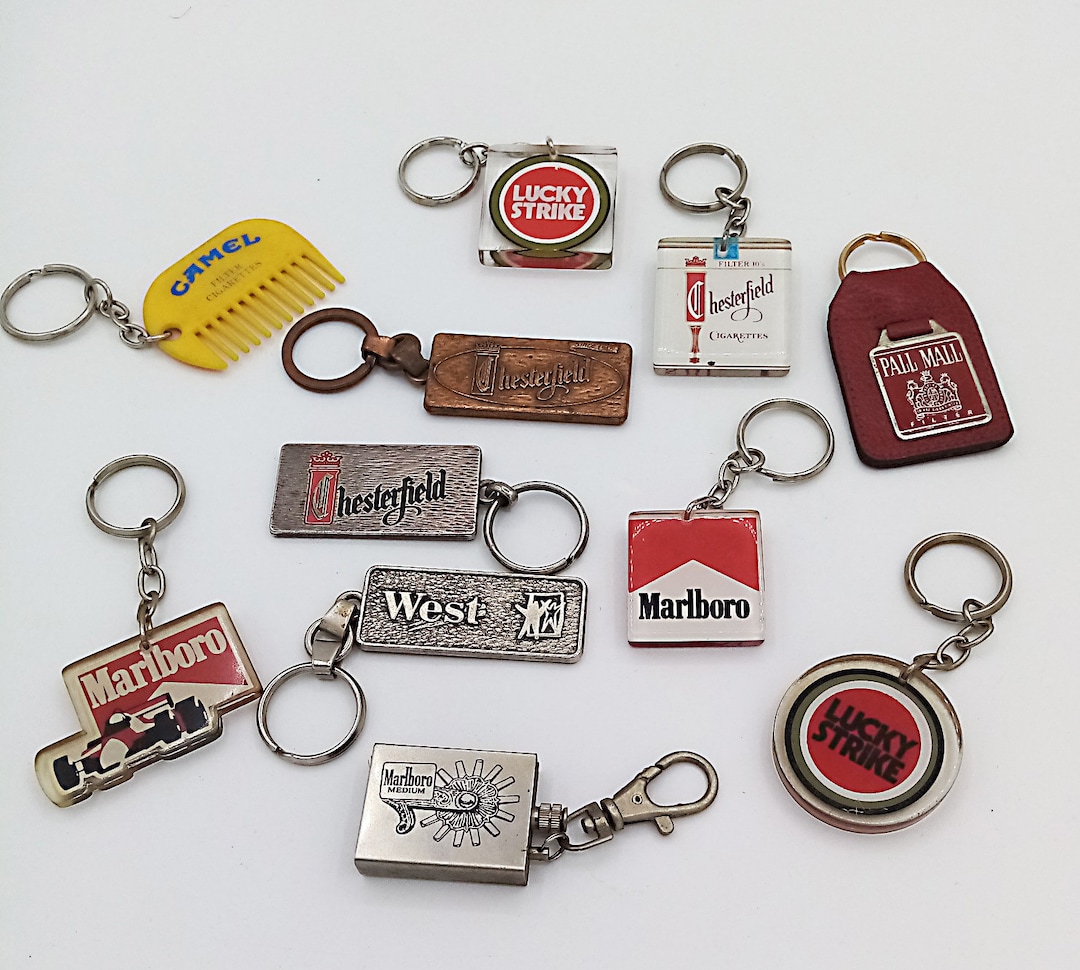 Tobacco Brand Vintage Keychain Choice of One, Tobacciana Vintage ...