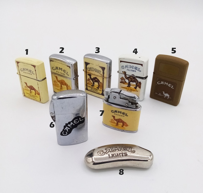 Vintage Camel Cigarettes Lighter: Collectible Tobacco Memorabilia - Etsy