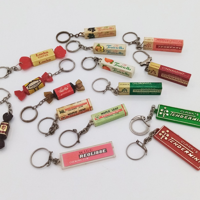 Candy Keychain - Etsy