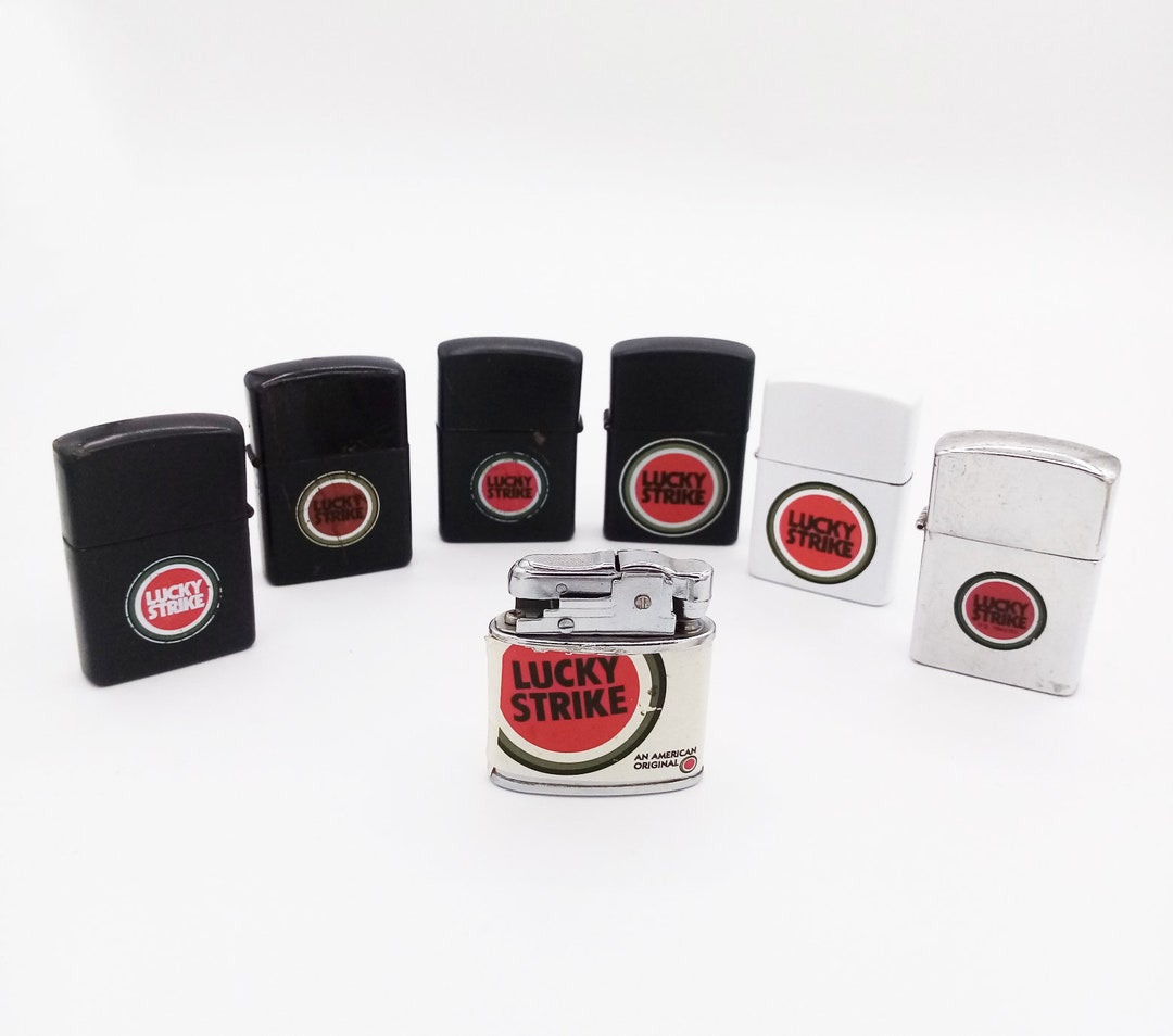 Lucky Strike Cigarettes Vintage Lighter Choice of One, Lucky Strike ...
