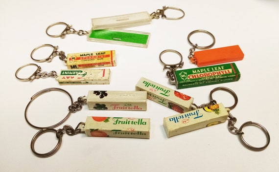 1960s Chewing gum and candy collection keychain, vint… - Gem
