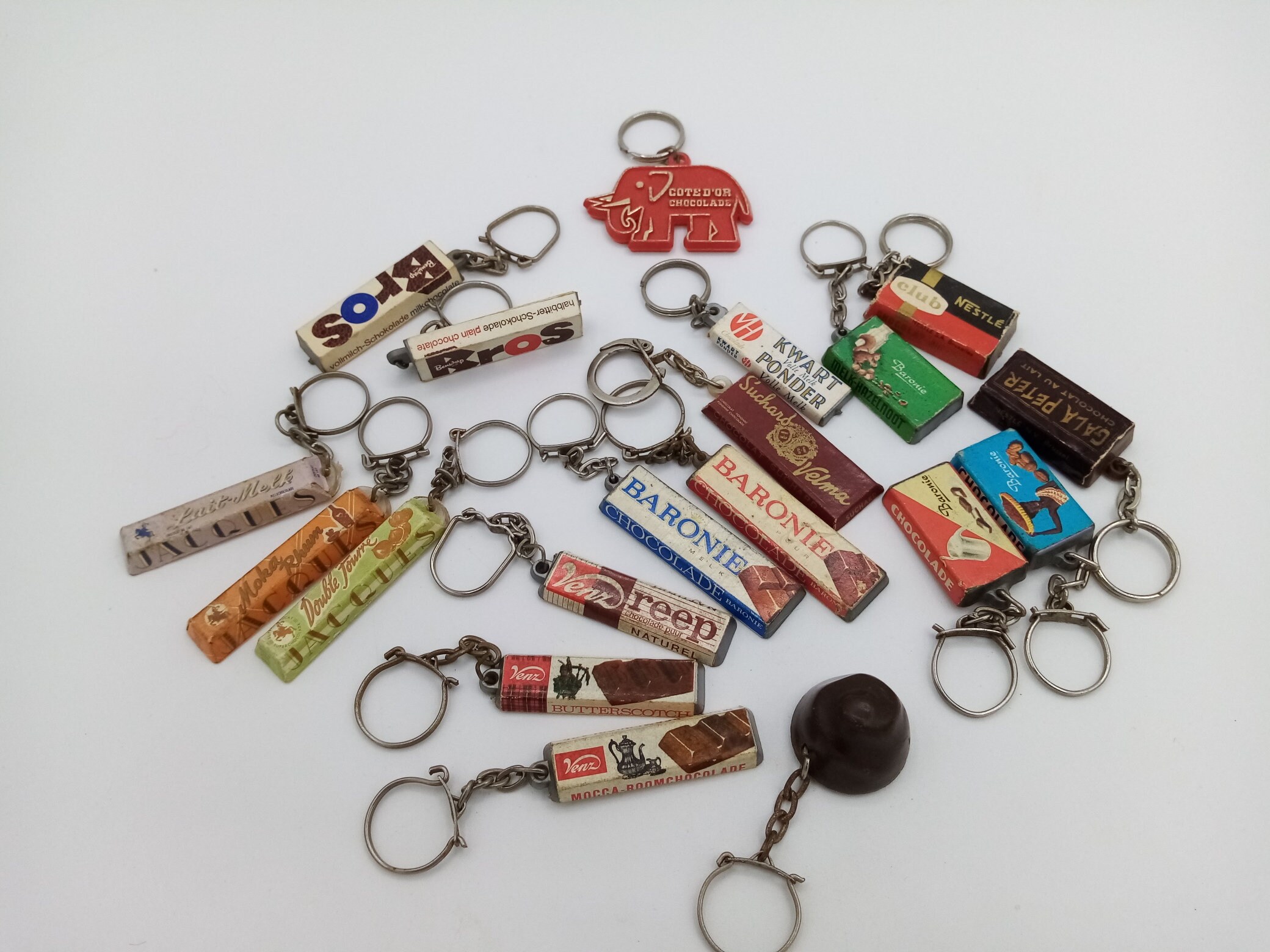 1960s Chocolate Bar Keychain: Vintage Candy Collectible - Etsy
