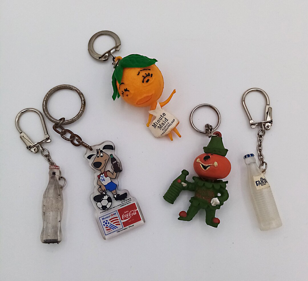 From 1970s Coca Cola Fanta Vintage Keychain Choice of One, Antique ...