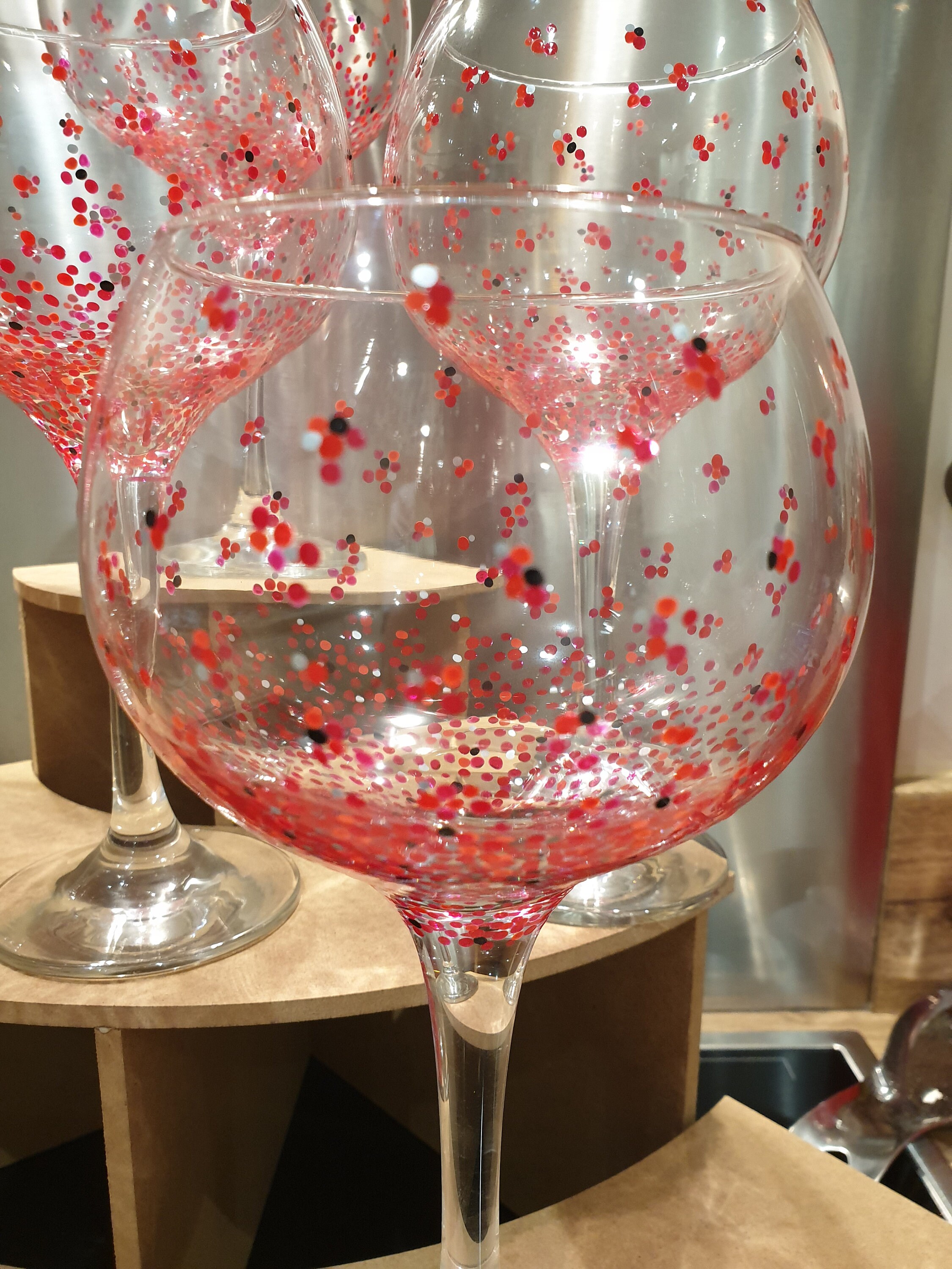 Handpainted Large Gin Glass | Etsy UK