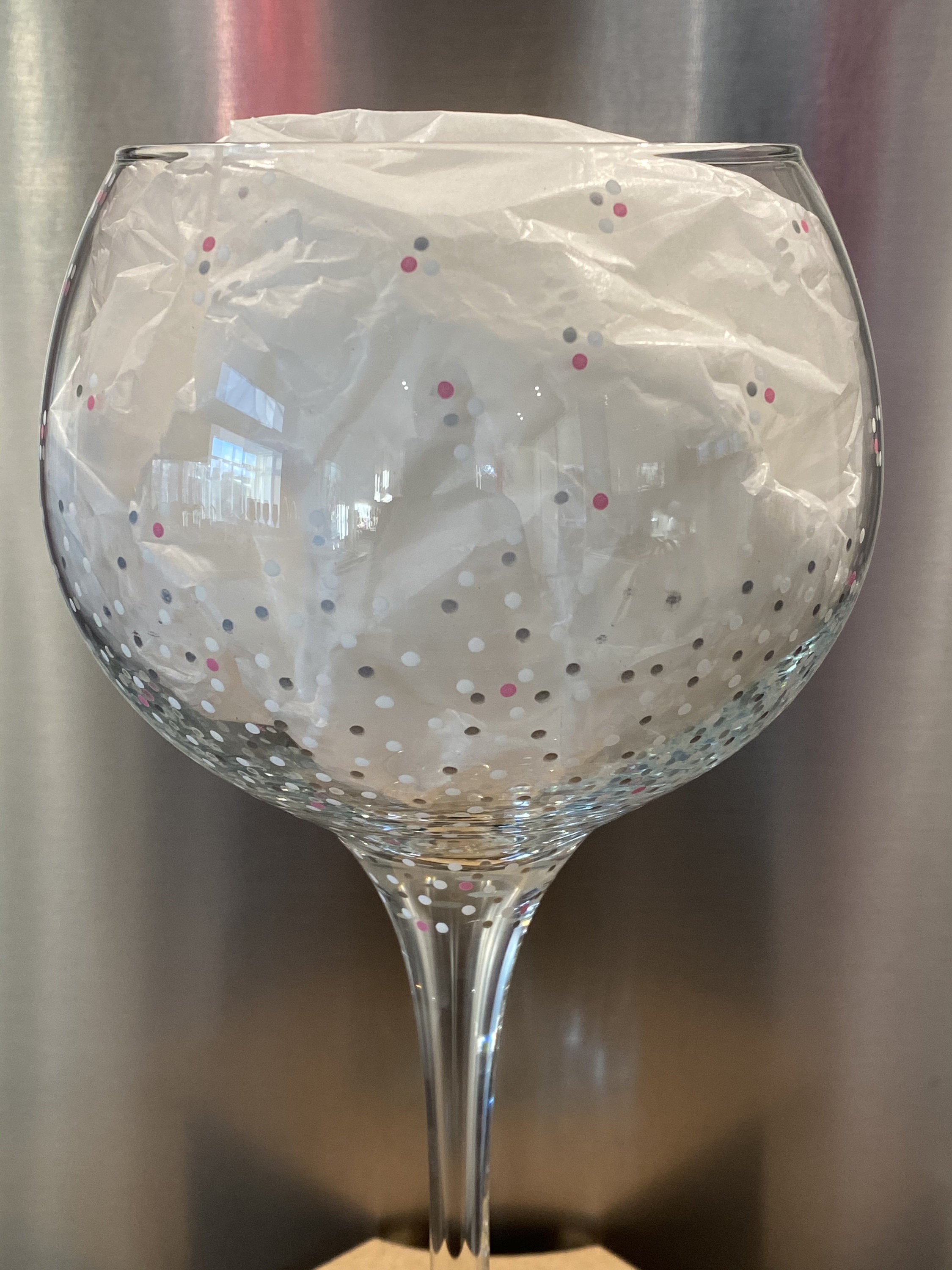 Handpainted Large Gin Glass - Etsy UK