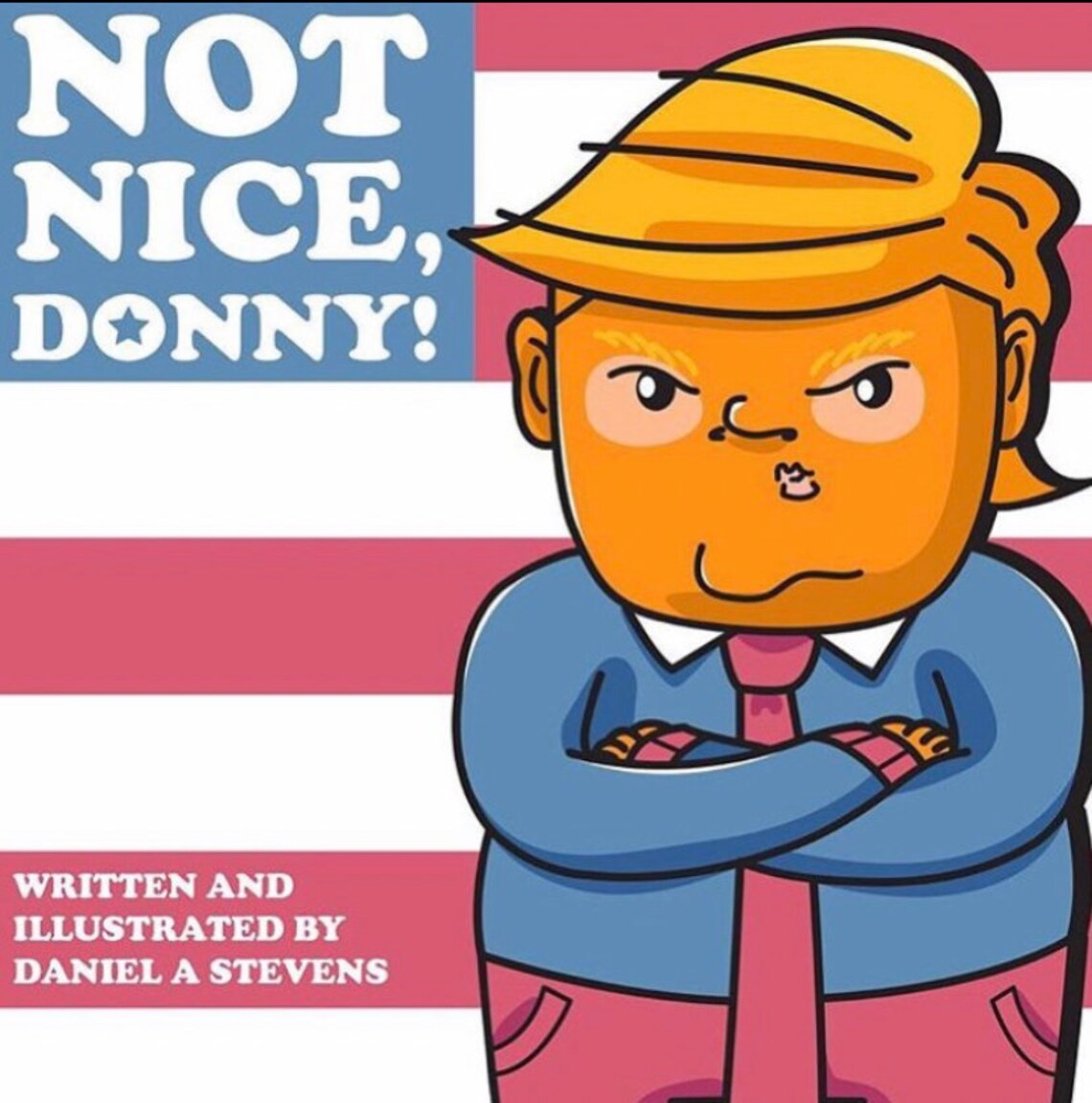 Donald Trump Kids Book "not Nice, Donny!" - Etsy