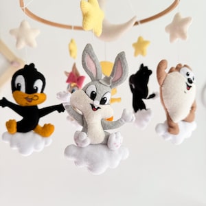 Baby Looney Tunes Mobile, Baby Mobile, Mobile With Looney Tunes, Baby ...