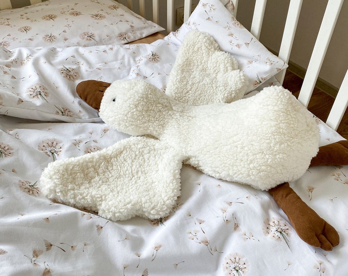 Cuddly Animals Goose Large White, Canada Goose Soft Toy, Duck Plush ...