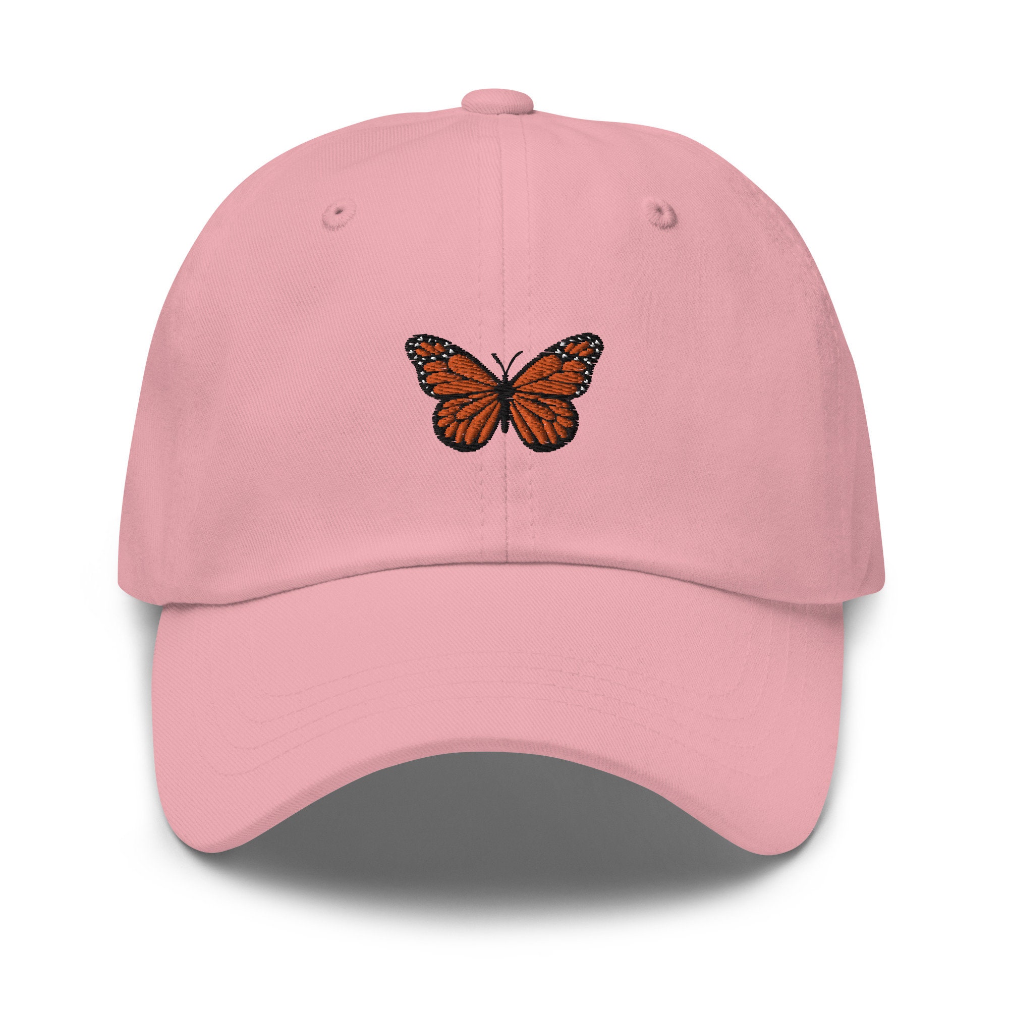 Monarch Butterfly Embroidered Hat - Etsy