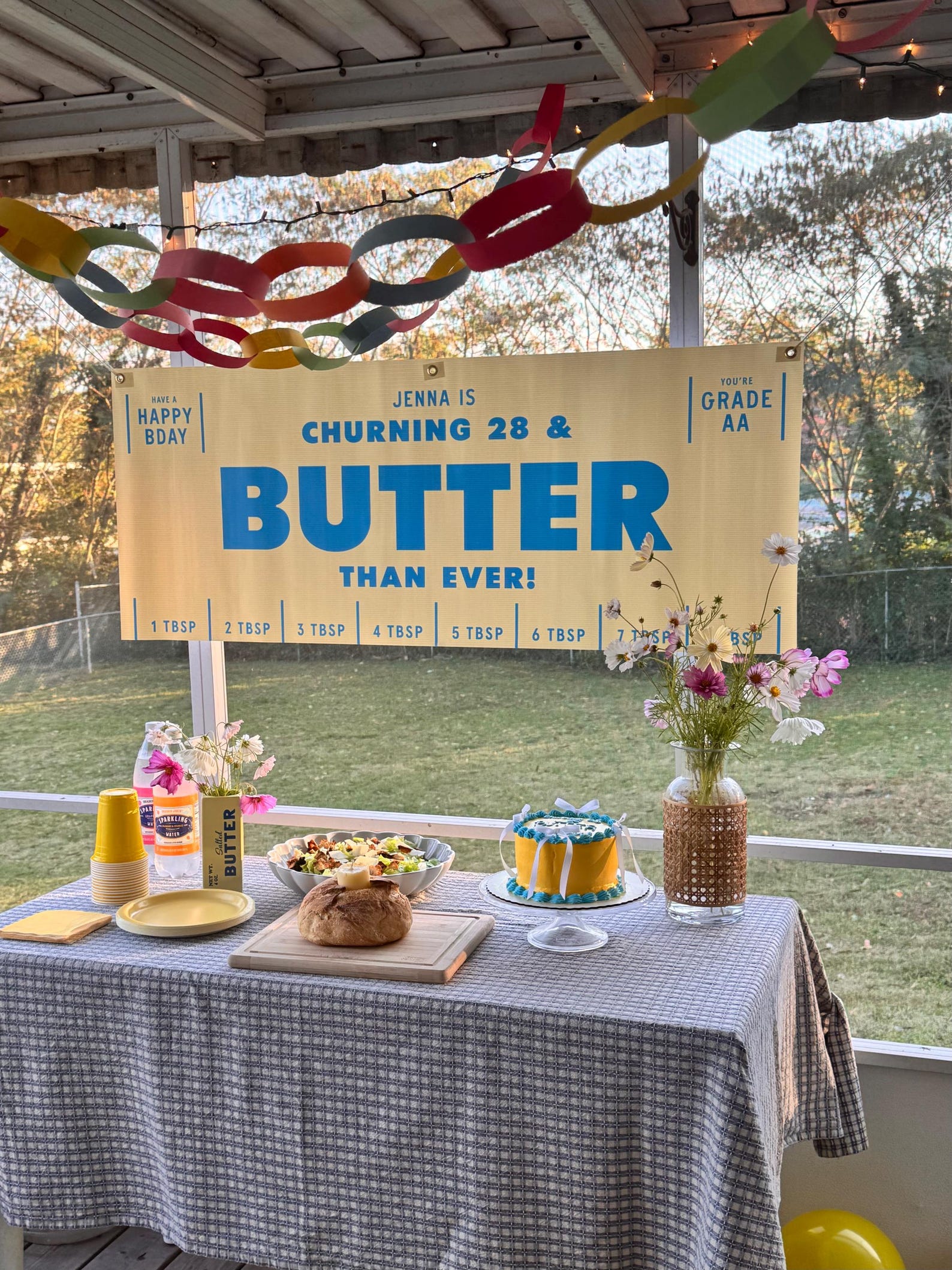 Butter Birthday Party Printables: 10+ Pieces, Customizable (digital ...