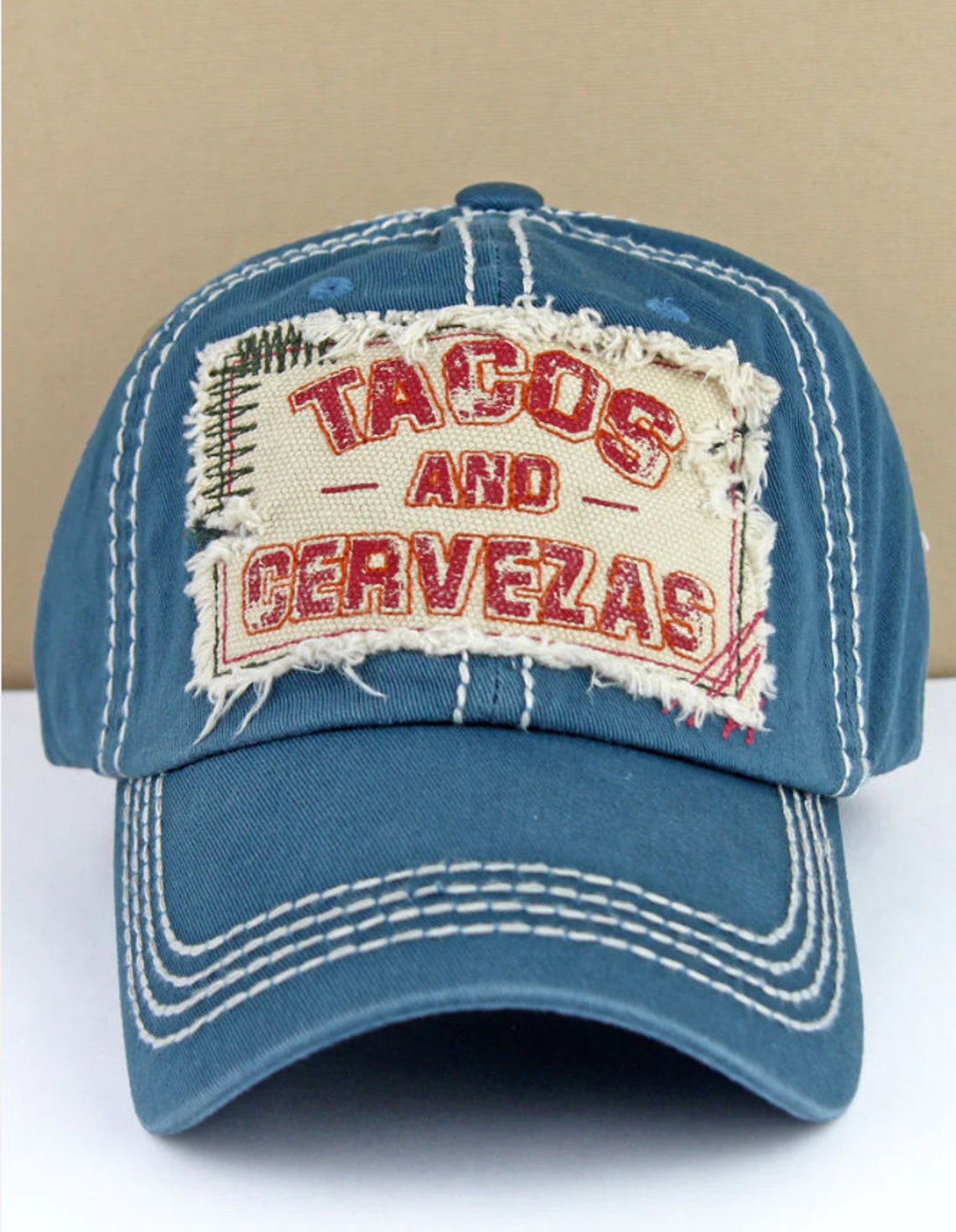 Distressed Baseball Caps - Etsy