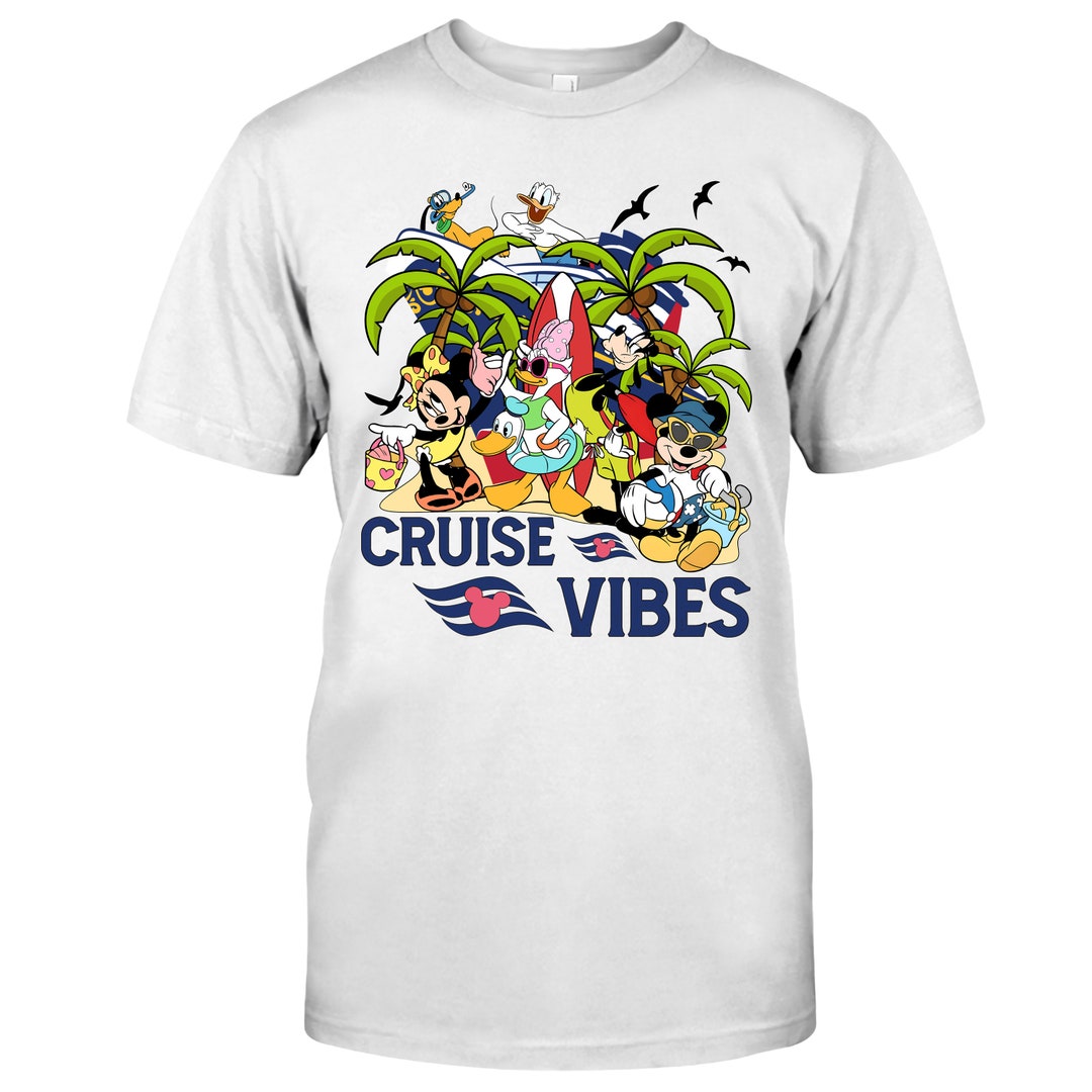 Mickey and Friends Let's Cruise Shirt, Mickey Spring Break 2024 Shirt ...