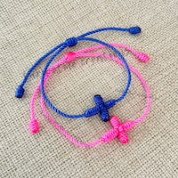 Matching Cross Bracelets - Etsy