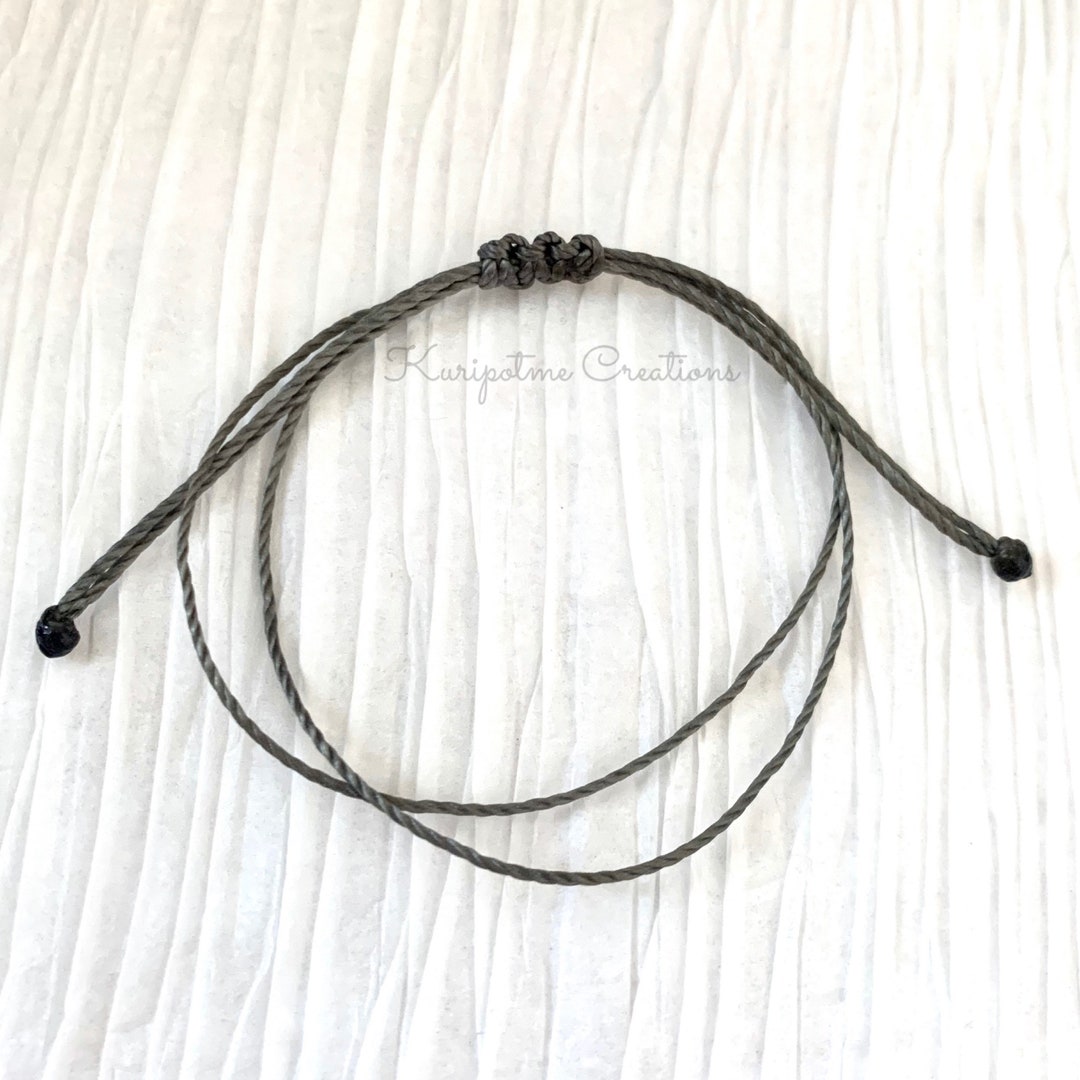 Simple Nylon String Bracelet - Etsy