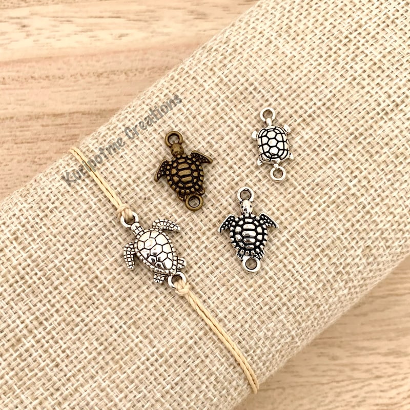 Turtle Anklet - Etsy