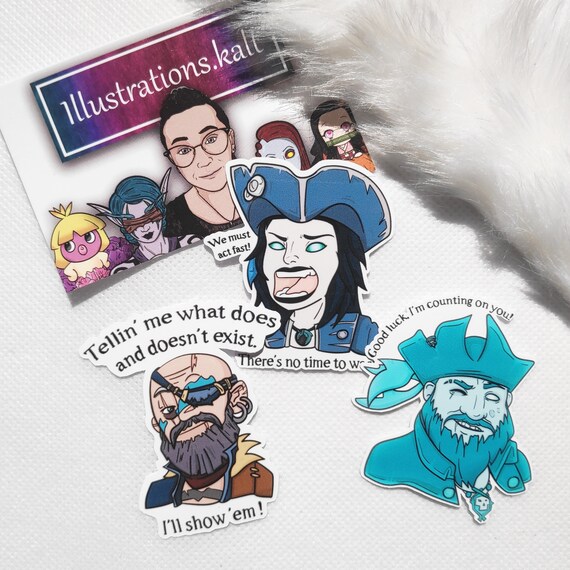 Sea of Thieves legendary Pack Stickers size: XL - Etsy