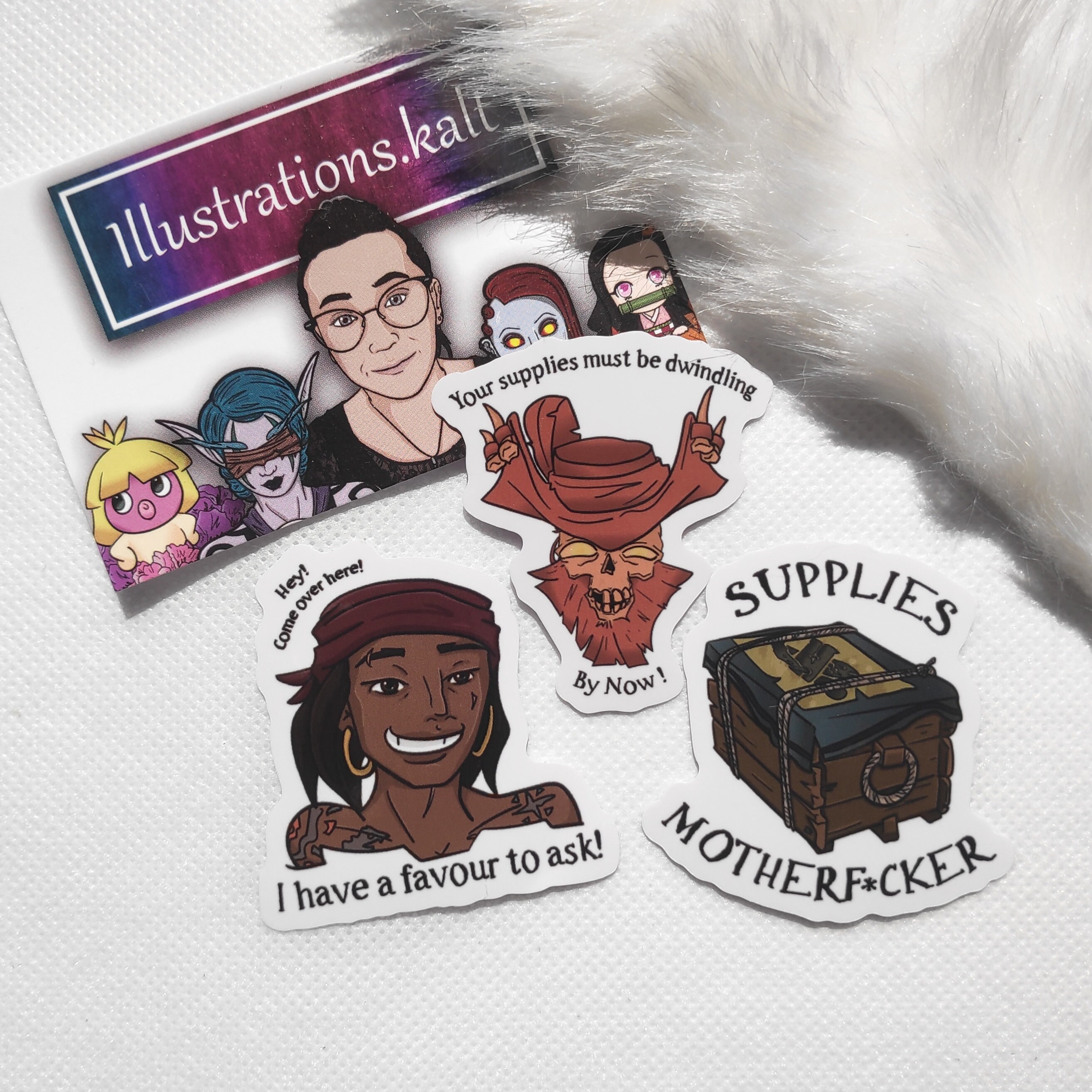 Sea of Thieves funny Pack Stickers size: Mini - Etsy