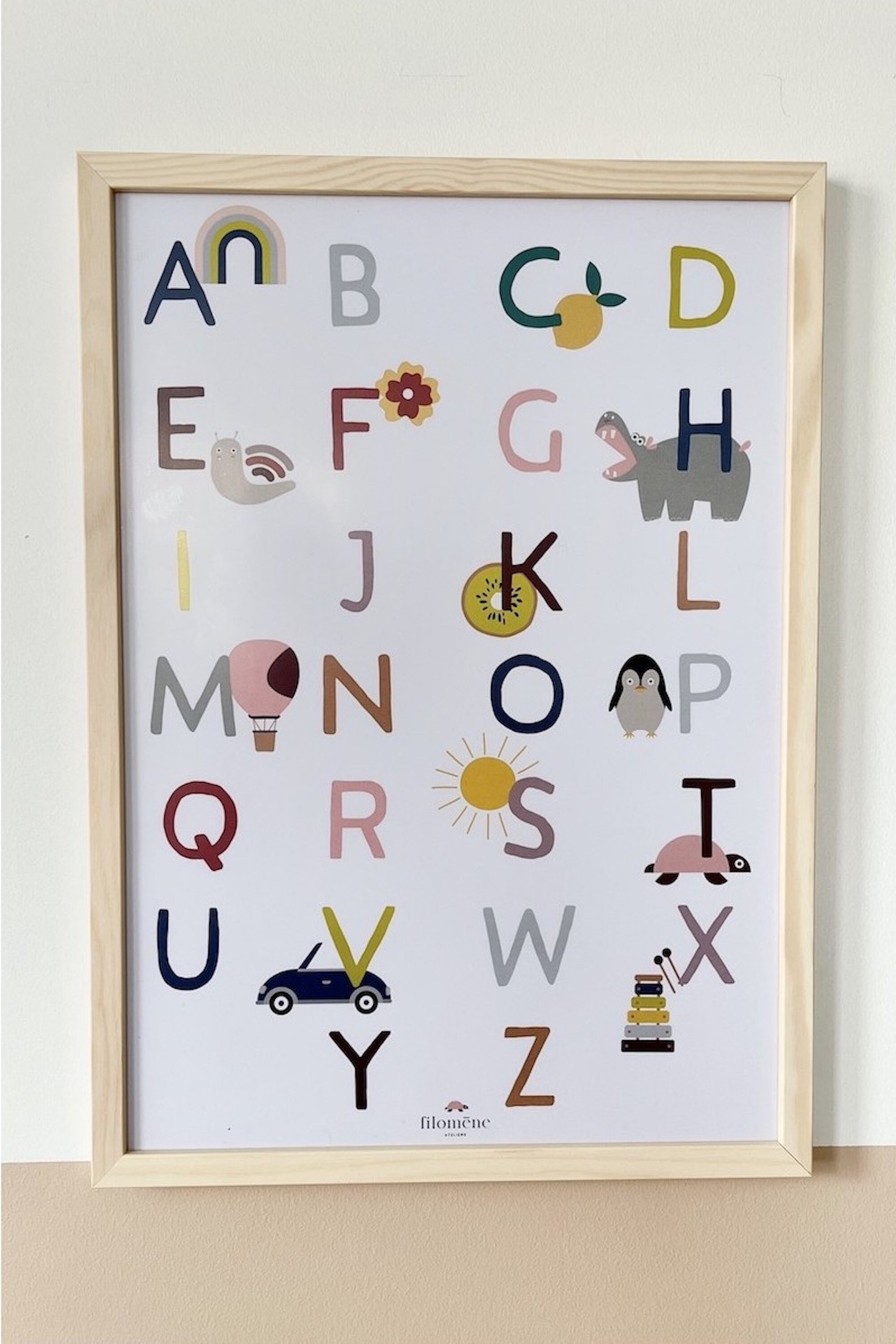 The A3 Alphabet Poster - Etsy