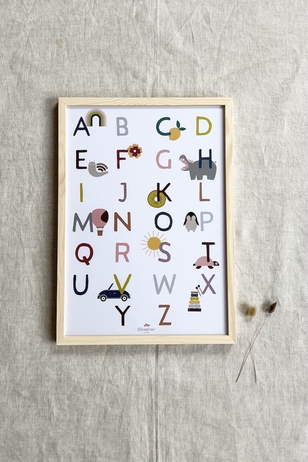 The A3 Alphabet Poster - Etsy