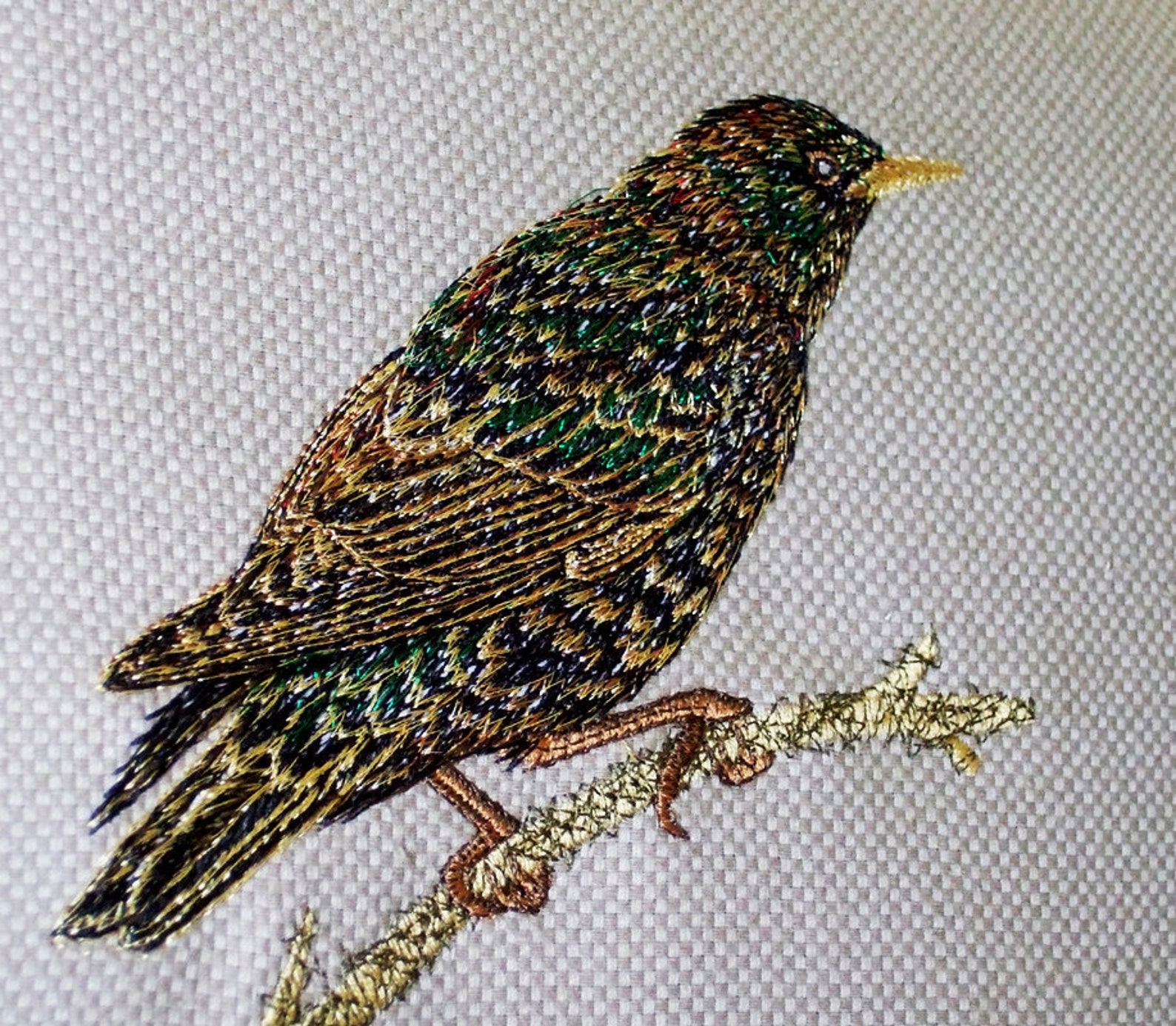 Starling - Machine Embroidery Design File - Embroidery Pattern ...
