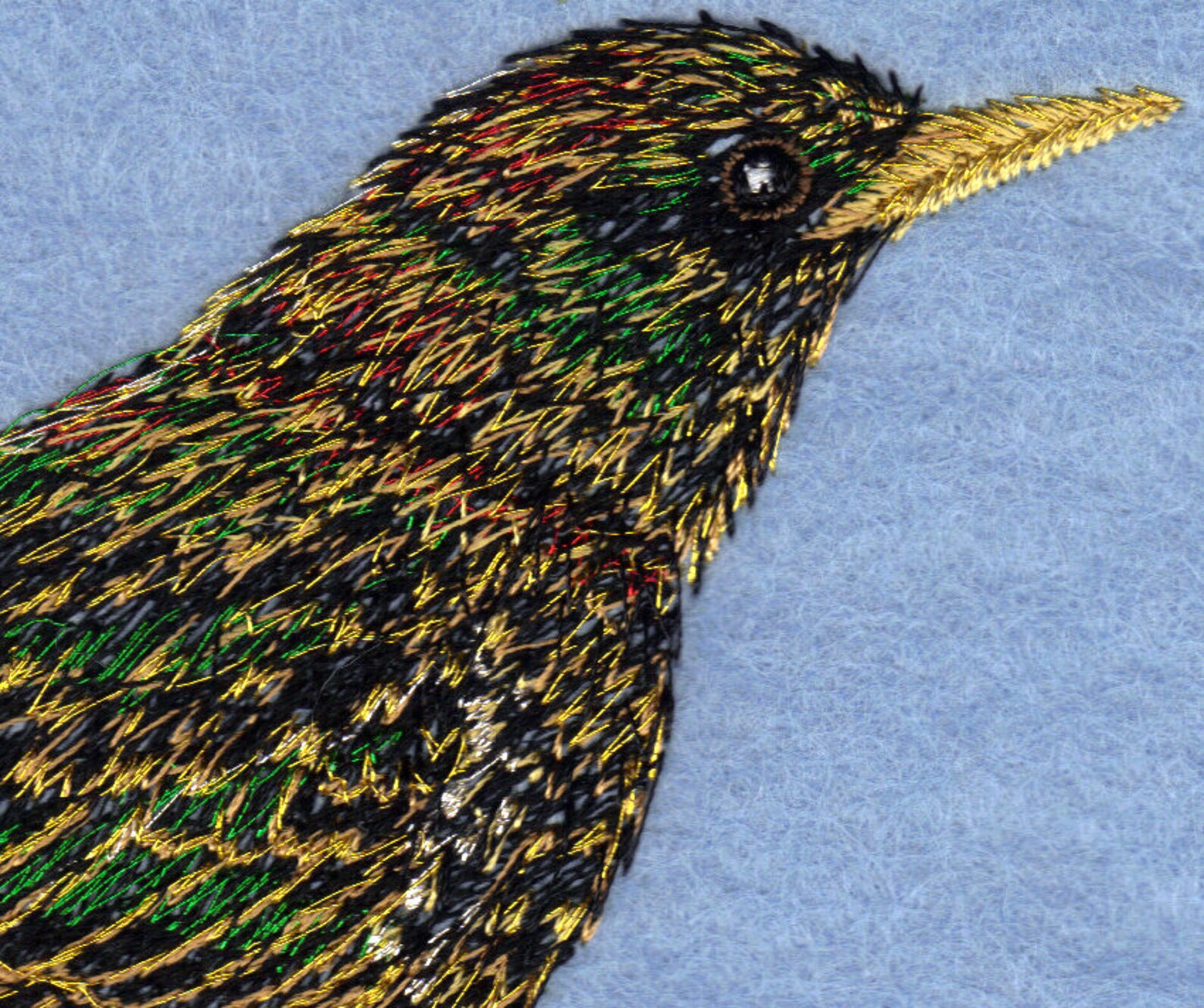 Starling - Machine Embroidery Design File - Embroidery Pattern ...