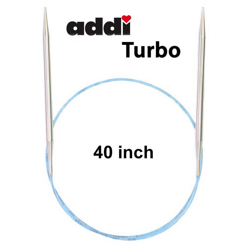 Addi Turbo 40" (100cm) Circular Knitting Needles - Etsy