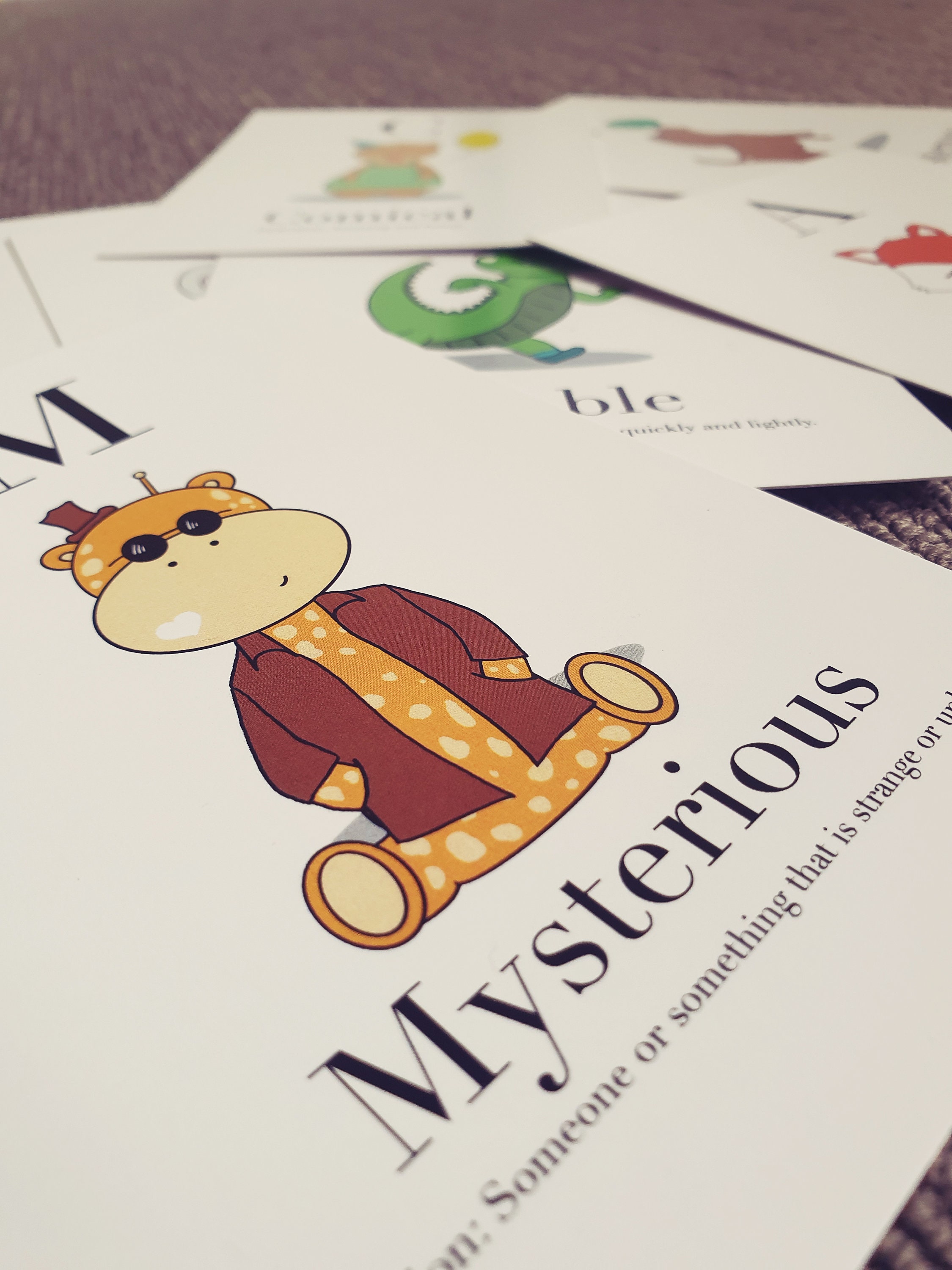 DIGITAL Flash Cards for the Love of Words Vocabulary - Etsy