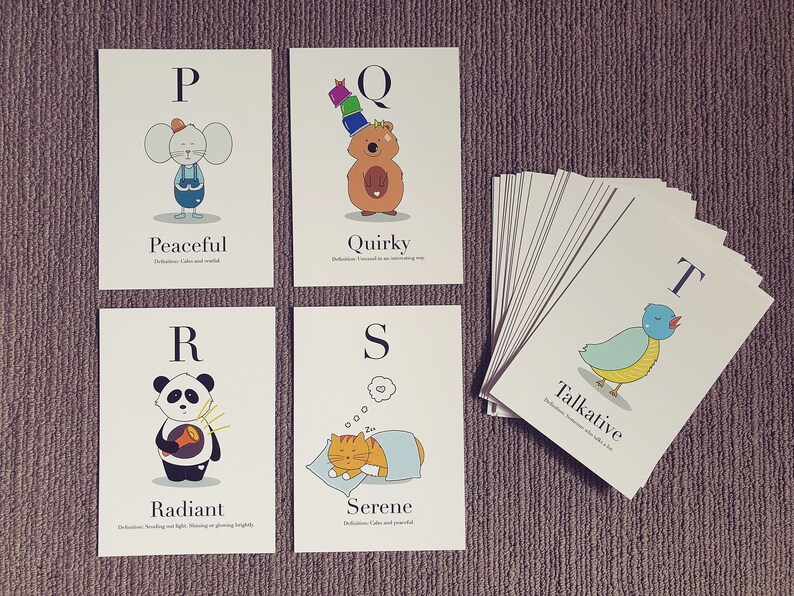 DIGITAL Flash Cards for the Love of Words Vocabulary - Etsy